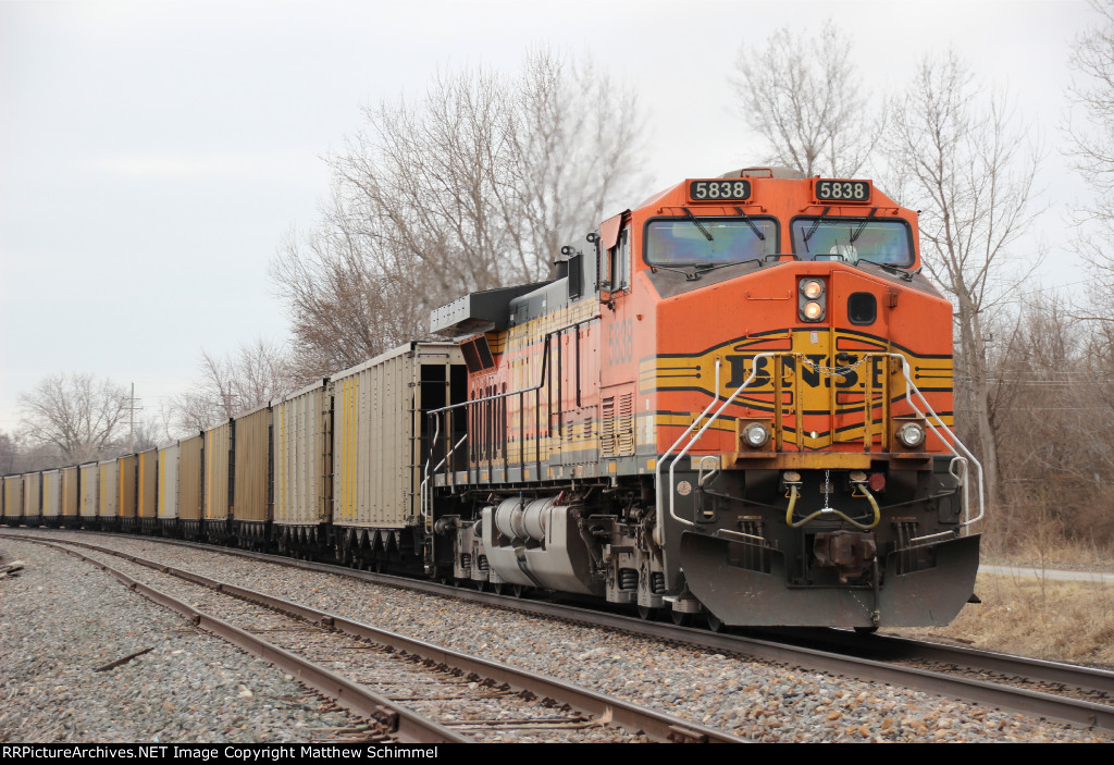 BNSF 5838 - DPU